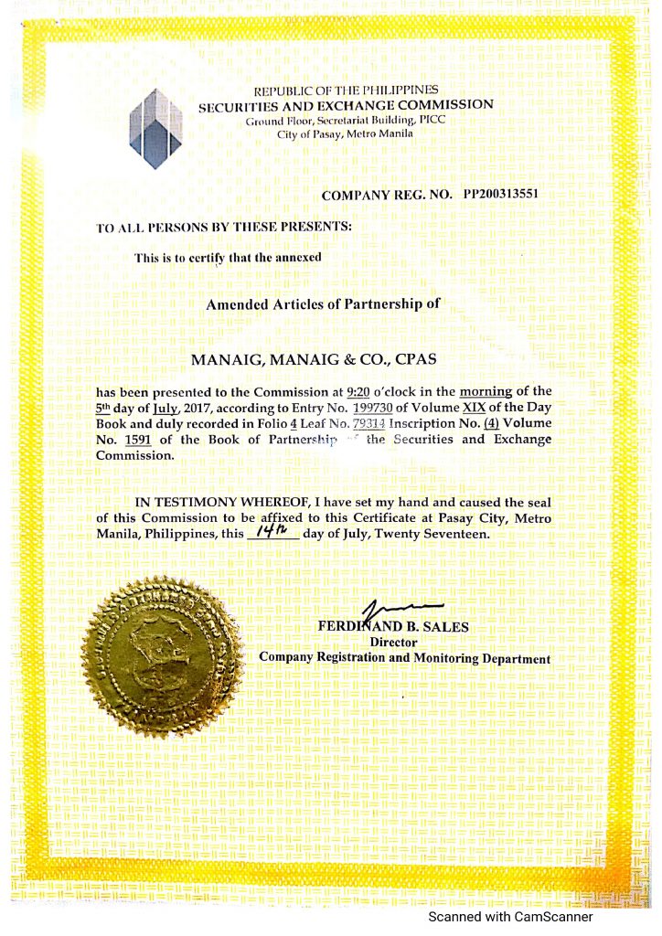 Accreditations – MM&Co – LCRC